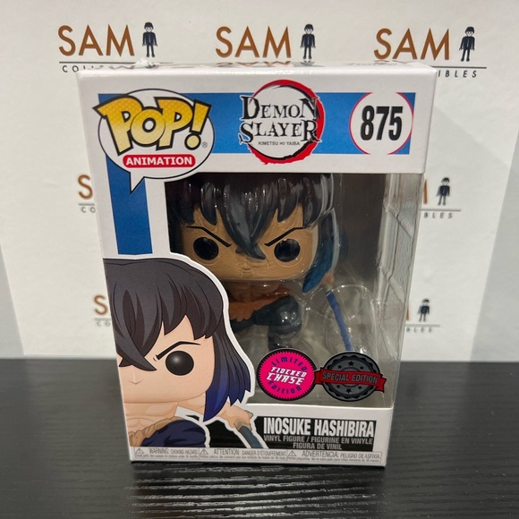 Other | Inosuke Hashibira 875 Flocked Chase Funko Pop Protector | Poshmark
